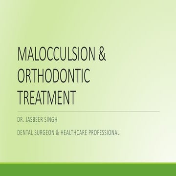 Angle's Classification Of Malocclusion | PDF
