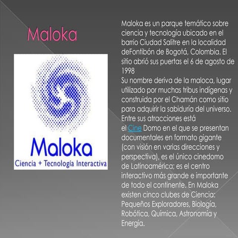 Informe sobre maloka | DOCX