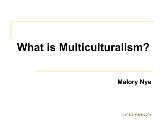 Multiculturalism in Art | PPT