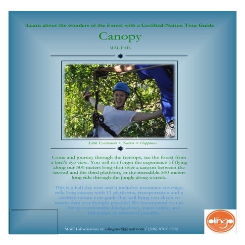 Mal pais canopy | DOCX