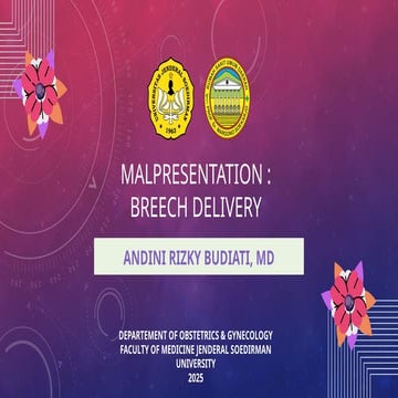 Malpresentation - Breech delivery.1705.pptx