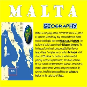 MALTA COUNTRY-WORLD GEOGRAPHY REPORT.pptx