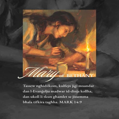 Maltese Gospel Tract - A Memorial to Mary of Bethany | PDF