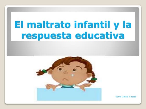 Afiche preventivo del maltrato infantil | PPT