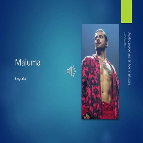 Maluma biografia | PPTX