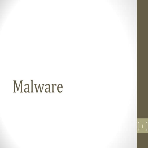 Malware | PPT