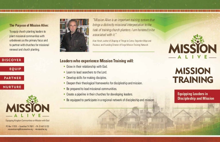 The Purpose Of Mission Alive Brochure the-purpose-of-mission-alive-brochure