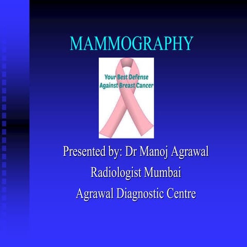 Mammography | PPTX