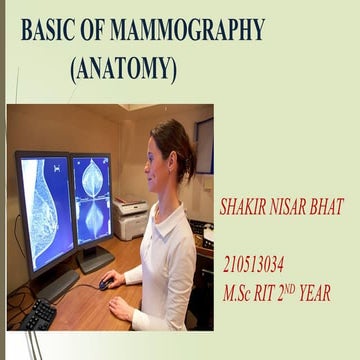 MAMMOGRAPHY VIEWS .ppt