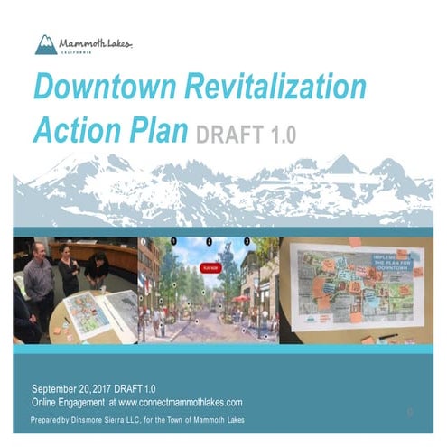 Mammoth Lakes Downtown Revitalization Plan by Darin Dinsmore | PPT