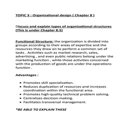 ORGANIZATIONAL STRUCTURE AND DESIGN | PPT