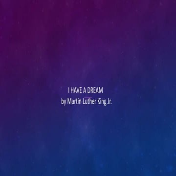 I have a DREAm | PPTX