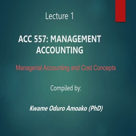 Man Acct KNUST lecture 1 cost behaviours.ppt