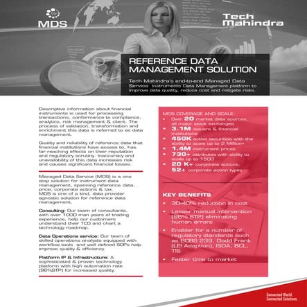 Managed Data Service Brochure | PDF