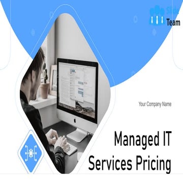 Managed It Services Pricing PowerPoint Presentation Slides | PDF