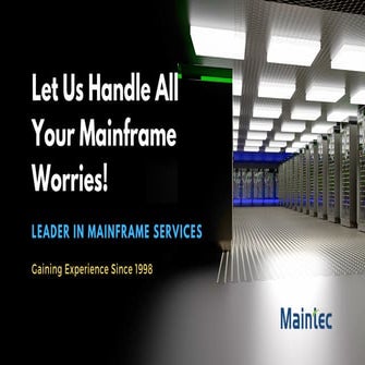 Managed mainframe services | PDF