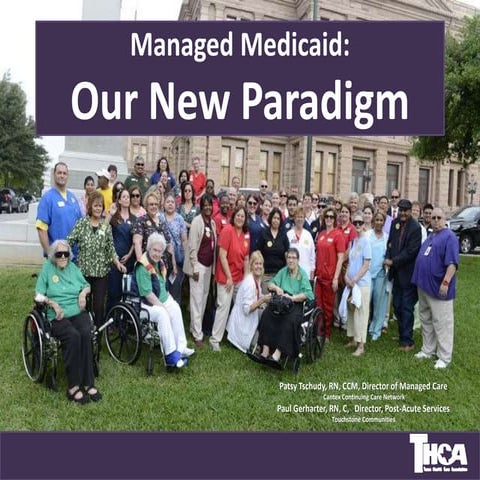 Managed Medicaid presentation slides | PPTX