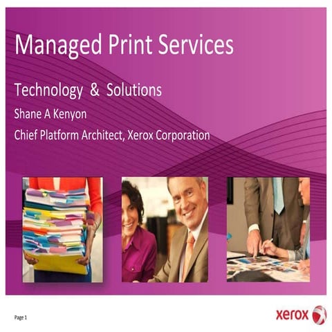 Managed Print Services, Technology & Solutions: NIP/Digital Imaging ...