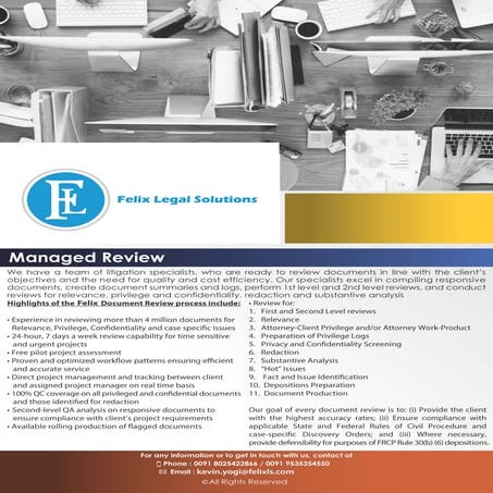 Managed review | PDF