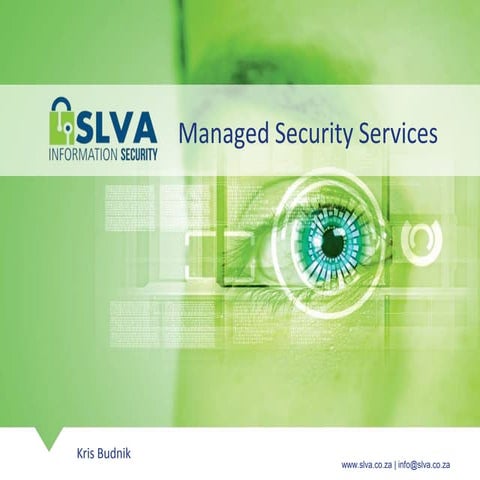 Managed Security Services Overview | PPTX