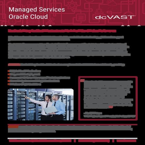 Managed Services Oracle Cloud | PDF
