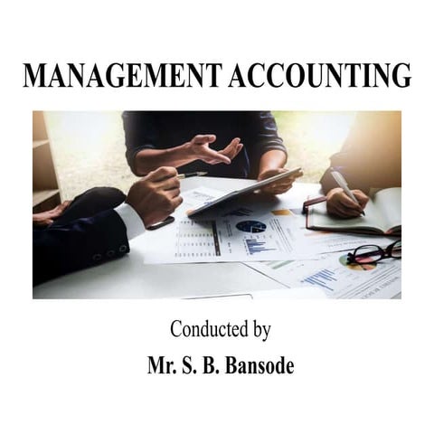 Management accounting | PPTX