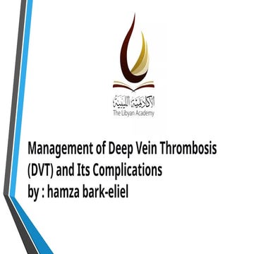 Management-of-Deep-Vein-Thrombosis-DVT-and-Its-Complications.pptx
