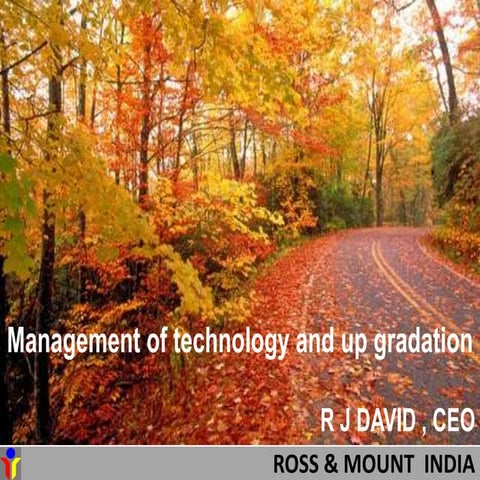 Management of-technology-upgradation | PPTX