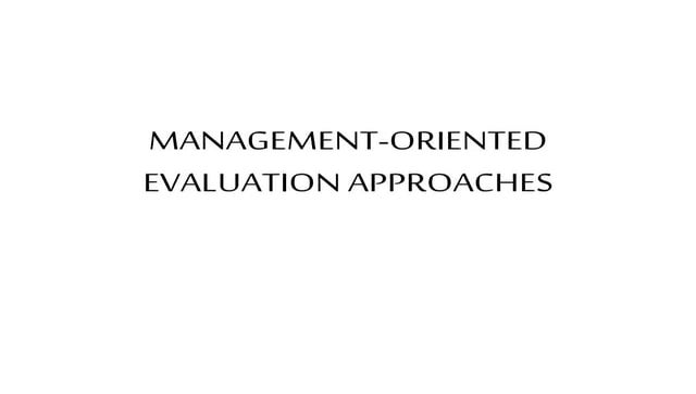 Basic steps to program evaluation | PPT