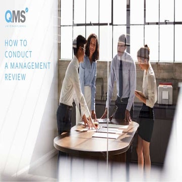 How to Conduct a Management Review | PPTX