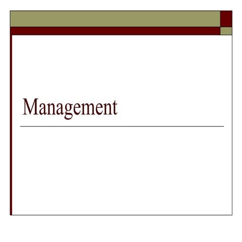 Principles of management | PPT