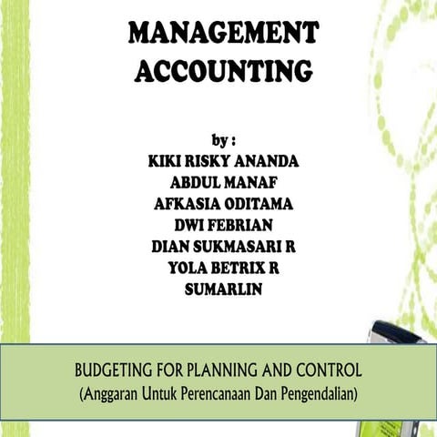 Management accounting | PPTX