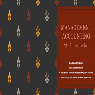 Management accounting | PPT