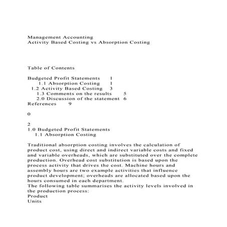 Management AccountingActivity Based Costing vs Absorption Cost.docx