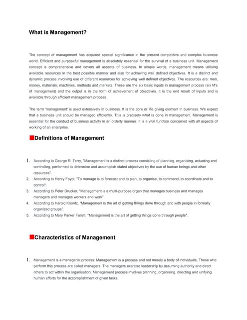 Introduction of Industrial Management | PPTX