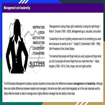 Management and leadership styles in leadership | PDF