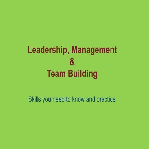 Essential Management Skills and Core Functions for Business Success | PPTX
