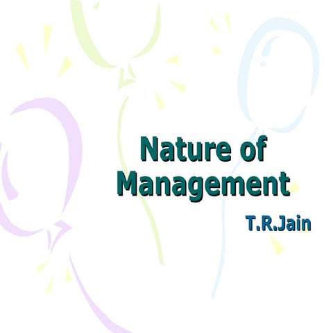 Management as an art ,science,profession | PPT