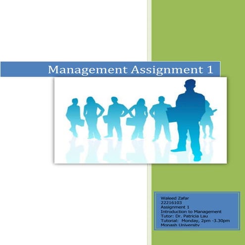 Management Assignment 1 | DOCX