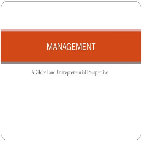 Management chap 3 | PPT | Free Download