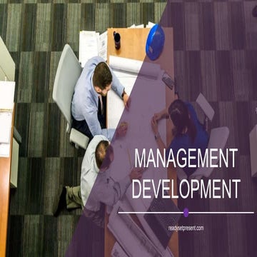 Management Development (Modern) PowerPoint Content | PPT