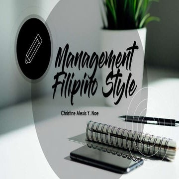 Management filipino styles | PPTX