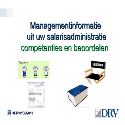 Managementinformatie uit uw salarisadministratie (online versie) | PPT