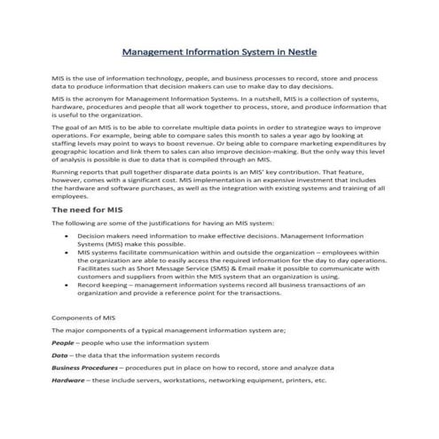 Management Information System in Nestle.ppt