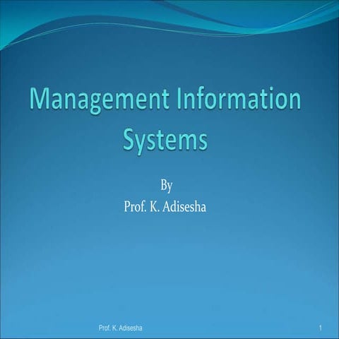 Management information systems | PPT | Free Download