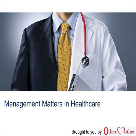 Management in healthcare | PPT