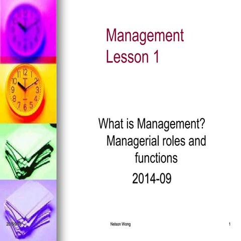 Management l1 introduction (2) | PPTX