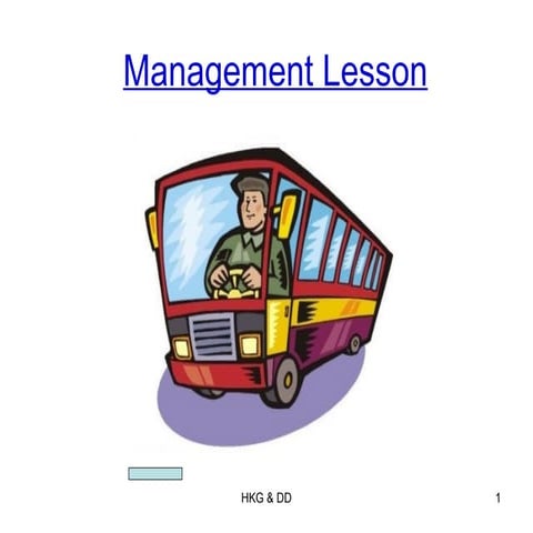 Management Lesson | PPT