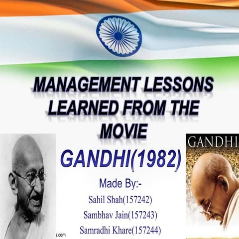 Gandhi Movie 1982