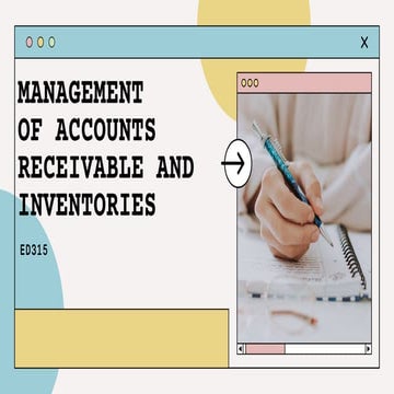 MANAGEMENT OF ACCOUNT RECEIVABLES AND INVENTORIES.pptx